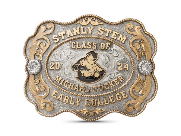 Golden Valley Belt Buckle - Class Belt Buckles