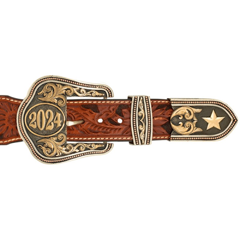 Rising Star 3 Piece Class Buckle - Class Belt Buckles
