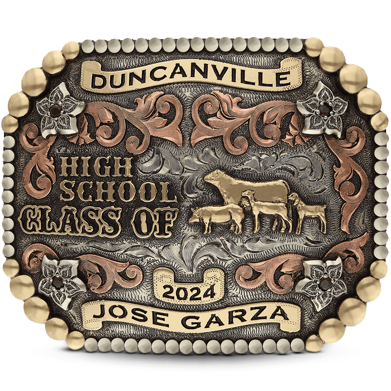 Duncanville Belt Buckle - Class Belt Buckles